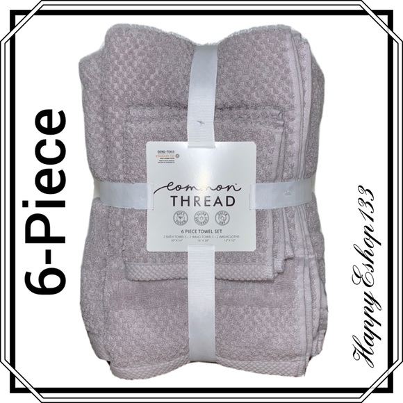 Common Thread | Bath | Common Thread 0 Cotton Towel Set 6piece | Poshmark